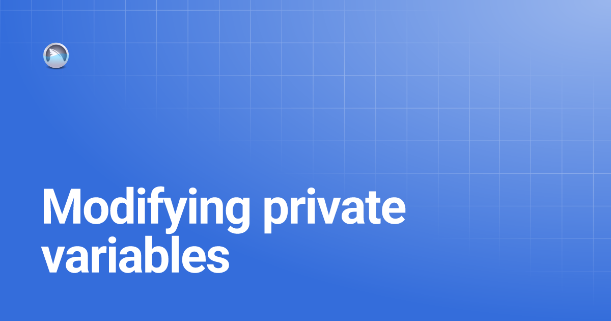 Modifying private variables | Raft Modding