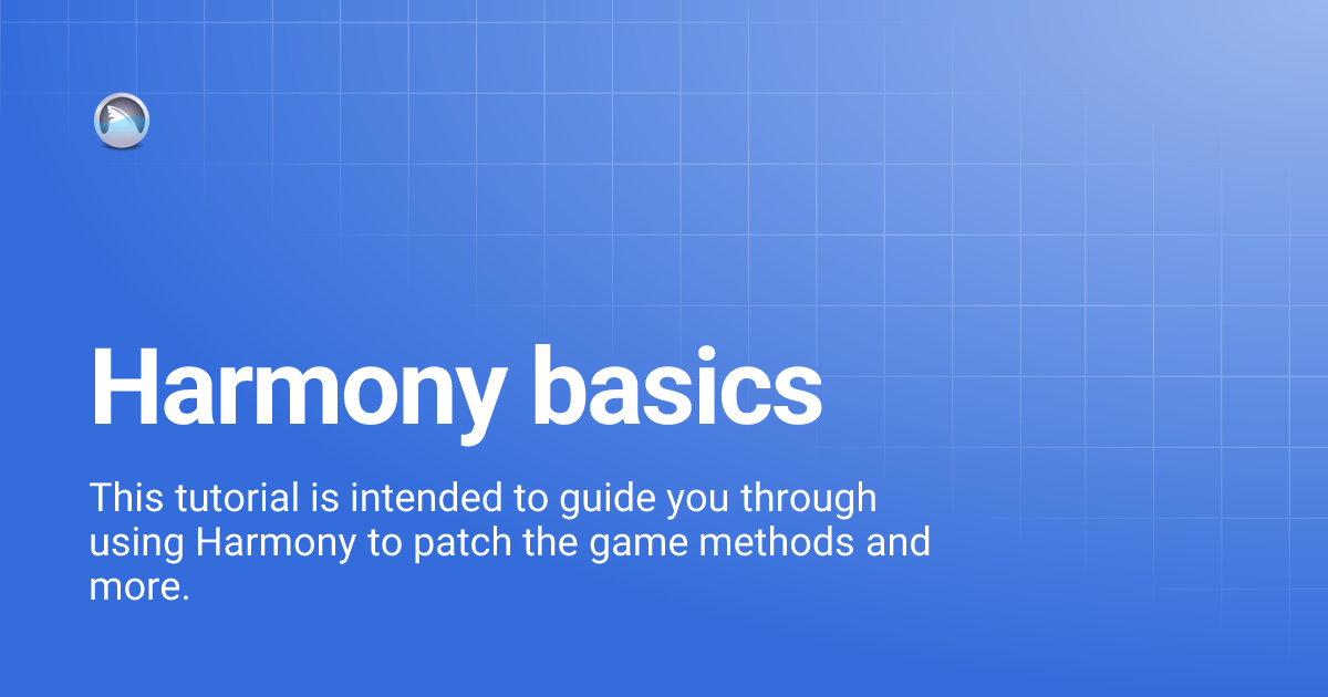 Harmony basics | Raft Modding